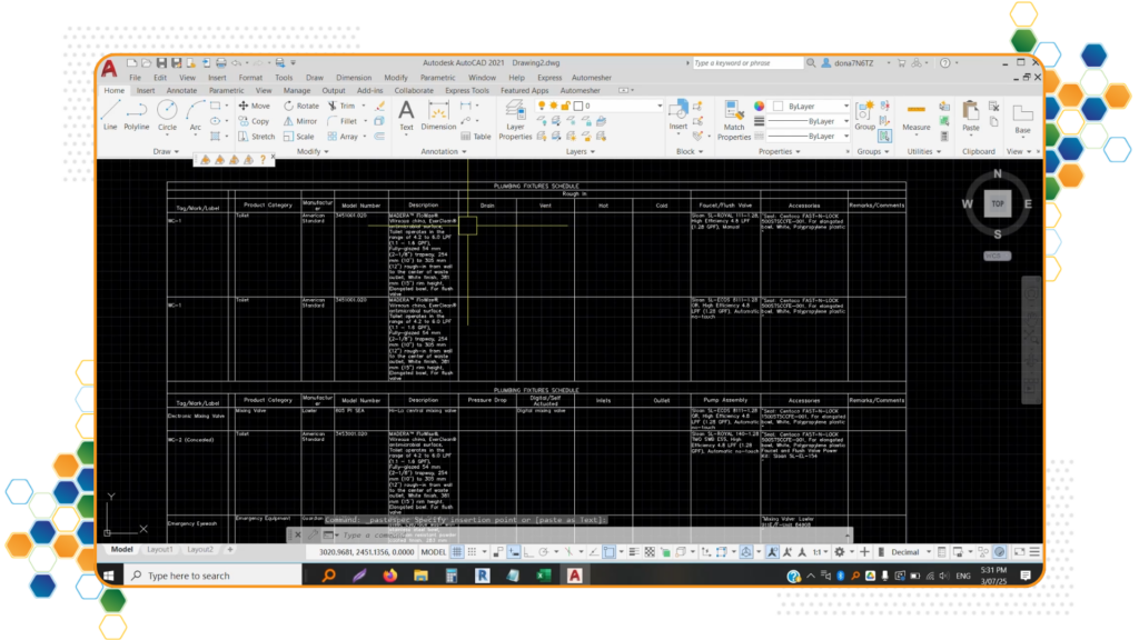 How to Import Excel Schedules into AutoCAD - ATS SpecTool